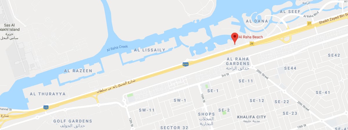 Al Raha Beach managed by Asteco Buildings – Tasleem Billing